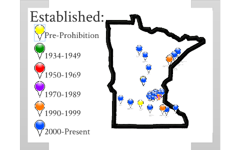 Map of Minnesota Breweries by Miranda Shubert on Prezi