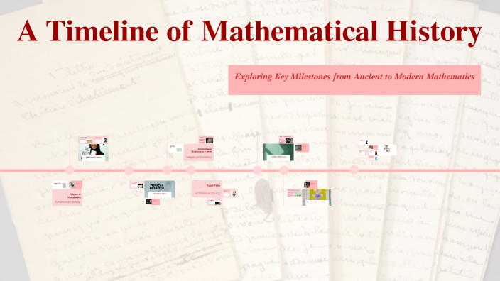 Timeline of Mathematical Milestones by Camden Graves on Prezi