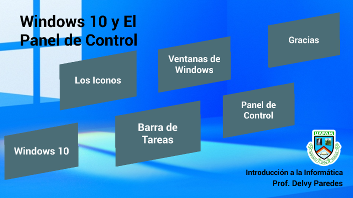 Windows 10 & Panel de Control by Antonio Garcia Aybar on Prezi