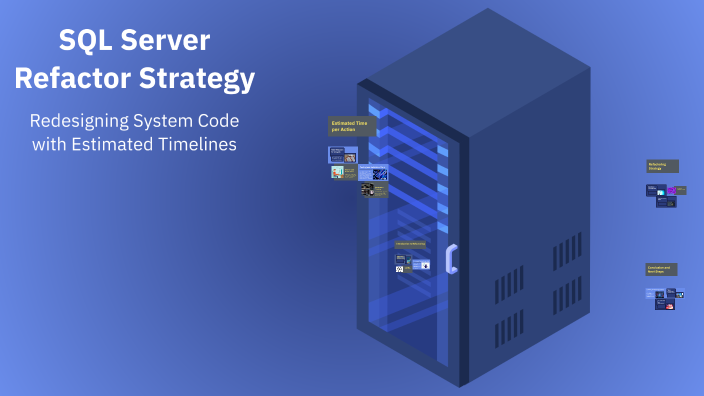 SQL Server Refactor Strategy by Erick Cortez on Prezi SQL Server Refactor Strategy by Erick Cortez on Prezi