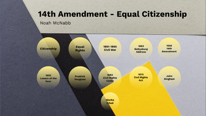 14th Amendment - Equal Citizenship by Noah McNabb on Prezi