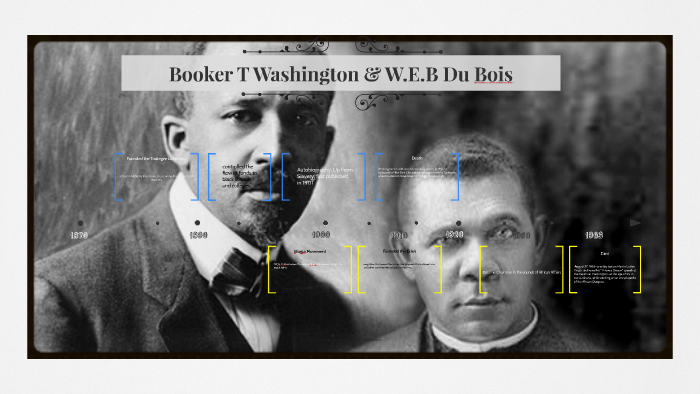 Booker T. Washington & W.E.B Du Bois by Kaitlyn Napolitano on Prezi