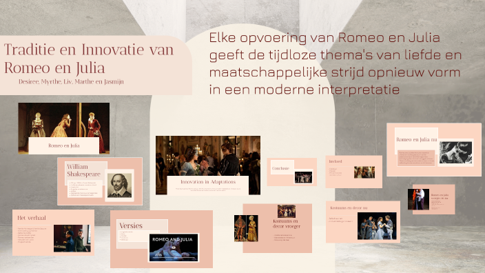 Tradition and Innovation of Romeo and Juliette by romy Warmerdam on Prezi