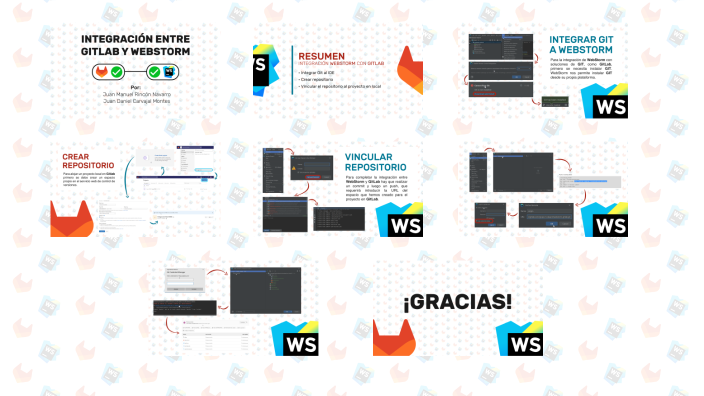 Integración GitLab y WebStorm by Juan Daniel Carvajal Montes on Prezi