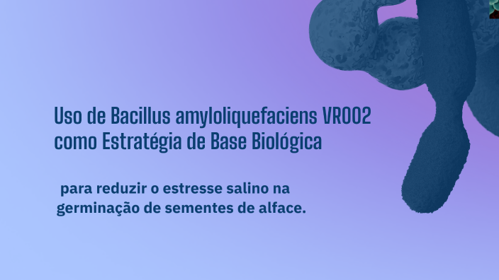 Uso de Bacillus amyloliquefaciens VR002 como Estratégia de Base ...