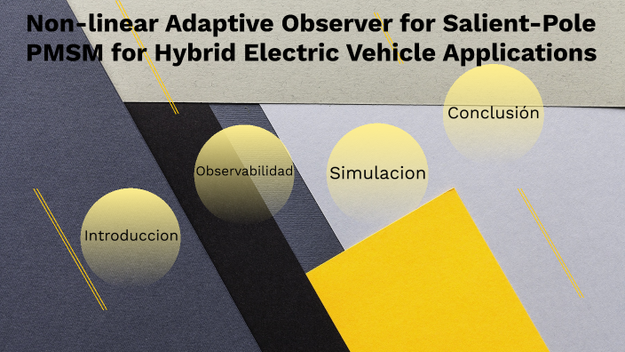 Non-linear Adaptive Observer for Salient-Pole PMSM for Hybrid Electric ...