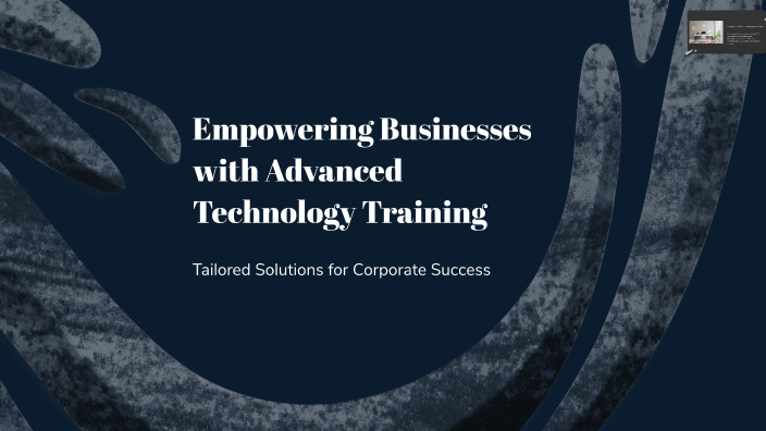 Empowering Businesses with Advanced Technology Training by Stacey ...