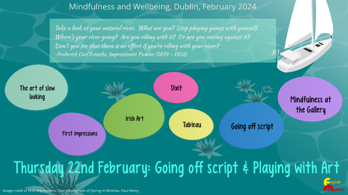 Going off script_Playing with art by Neda Mirova on Prezi