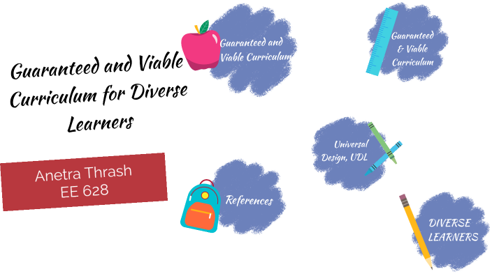 Guaranteed and Viable Curriculum for Diverse Learners by Anetra Thrash ...