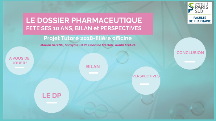 LE DOSSIER PHARMACEUTIQUE by Charline MADAR on Prezi
