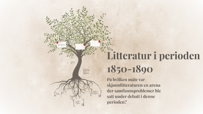 Litteratur i perioden 1850-1890 by Ingebjørg Nilsen on Prezi
