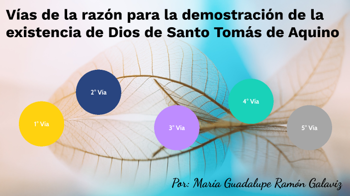 Vías de la razón para la demostración de la existencia de Dios. by ... Vías de la razón para la demostración de la existencia de Dios. by ...