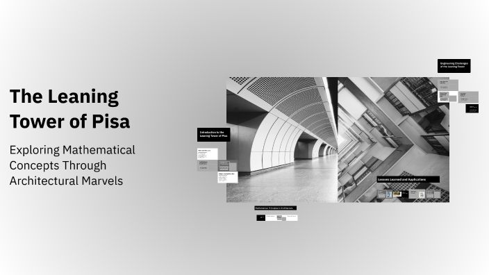The Leaning Tower of Pisa by Anthony Alam on Prezi