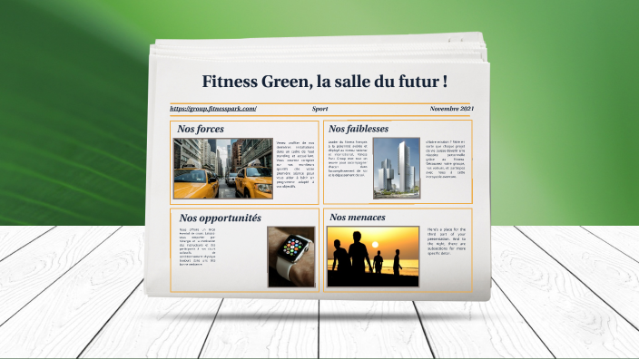 Swot Fitness Green by Alex Sec on Prezi