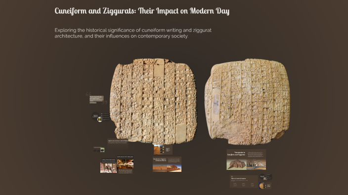 Cuneiform and Ziggurats: Their Impact on Modern Day by Patrick ...