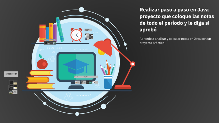 Realizar paso a paso en Java proyecto que coloque las notas de todo el ...