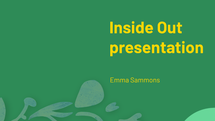 Inside Out: Exploring Our Emotional Islands by emma sammons on Prezi