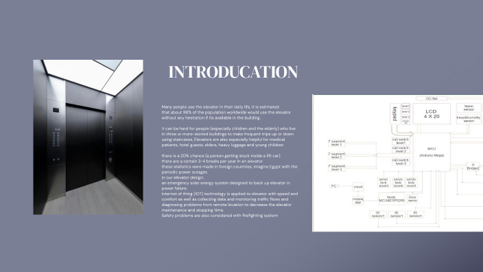 innovative smart elevator with iot by on Prezi
