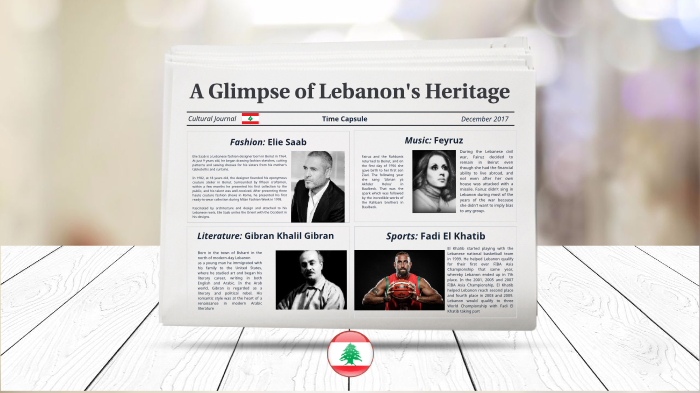 Lebanese Time Capsule by mrad azoury on Prezi