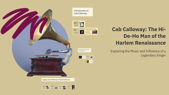 Cab Calloway: The Jazz Icon of the Harlem Renaissance by Pedro Bahmad ...