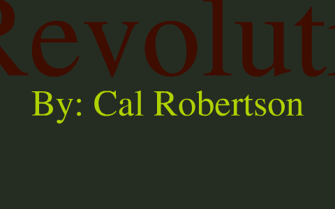 Communist Revolution by Cal Robertson by Cal Robertson on Prezi