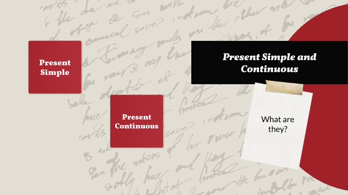 present simple/preset continuous by Regi M on Prezi