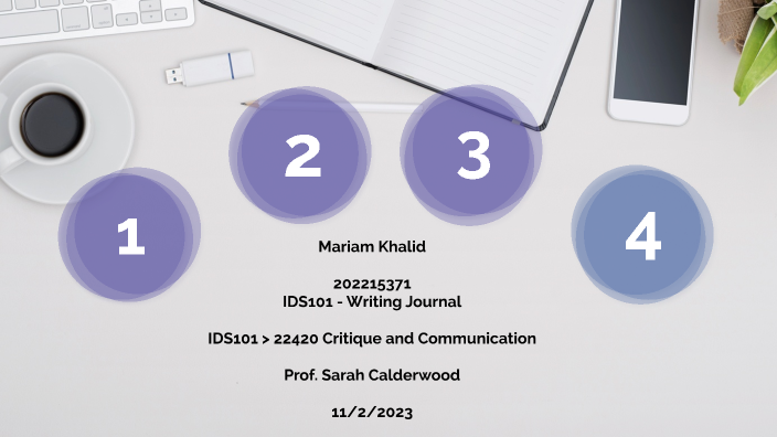 Writing journal by ِ ِ on Prezi
