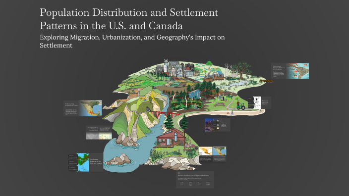 Population Distribution and Settlement Patterns in the U.S. and Canada ...