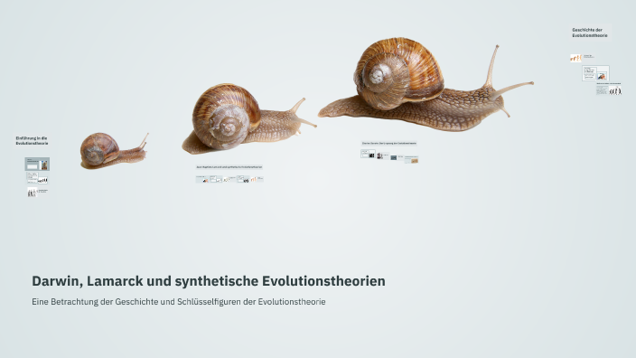 Darwin, Lamarck und synthetische Evolutionstheorien by Anonym Anonym on ...