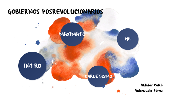 Gobiernos Posrevolucionarios by Aldahir Caleb Valenzuela Pérez on Prezi