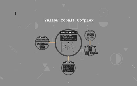Yellow Cobalt Complex by Brenda Onyango on Prezi