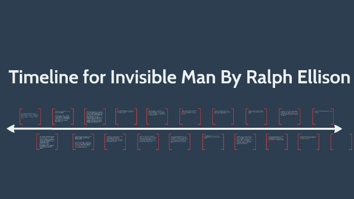 Timeline for Invisible Man By Ralph Ellison by Thomas Roth on Prezi