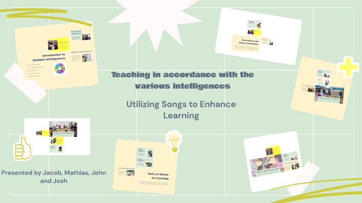 Teaching Through Multiple Intelligences by Jakub Merka on Prezi