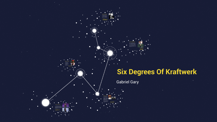 Gabriel Gary Six Degrees Of Kraftwerk by Gabriel Gary on Prezi