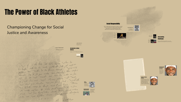 The Power of Black Athletes by JayMeir Goosby on Prezi
