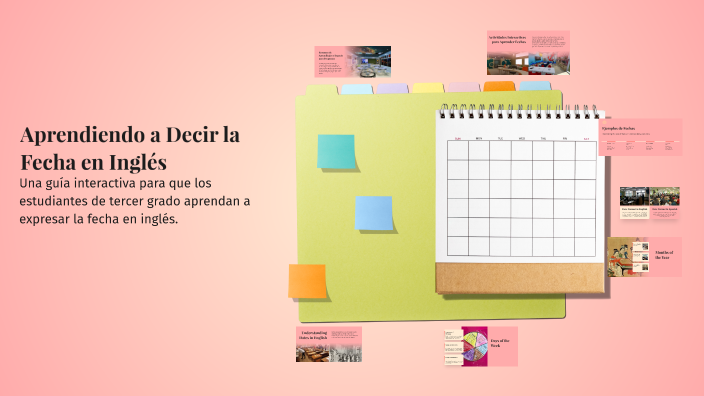 Aprendiendo a Decir la Fecha en Inglés by Petits Bilingues on Prezi