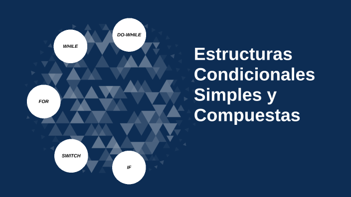 Estructuras condicionales simples y compuestos by christian ortega on Prezi