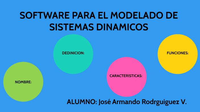SOFTWARE PARA EL MODELADO DE SISTEMAS DINAMICOS by Jose Armando ... SOFTWARE PARA EL MODELADO DE SISTEMAS DINAMICOS by Jose Armando ...