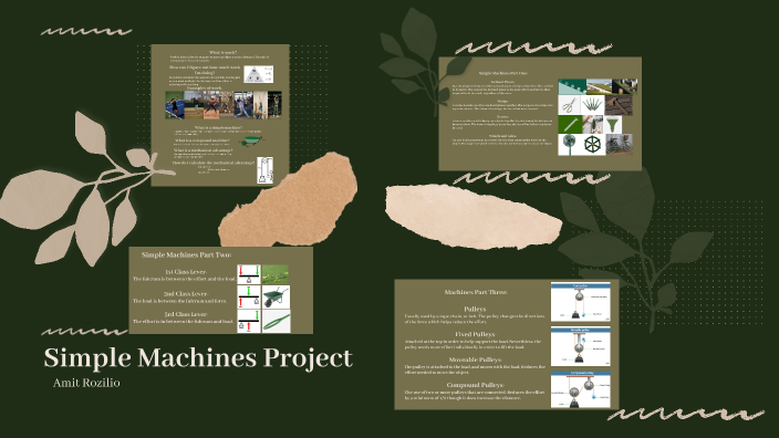 Simple Machines by Amit Rozilio on Prezi