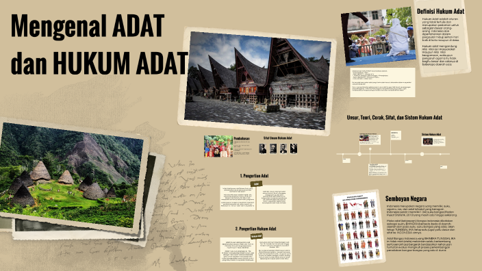 Mengenal ADAT dan HUKUM ADAT by kholifah hidayati on Prezi