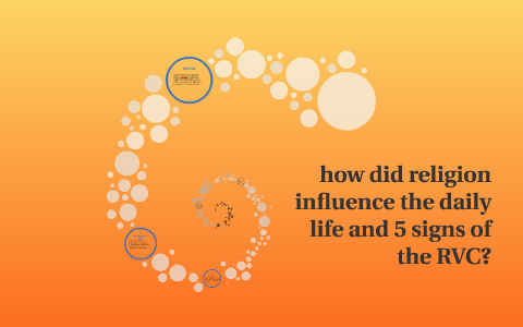 how did religion influence the daily life and 5 signs of the by Eden ...