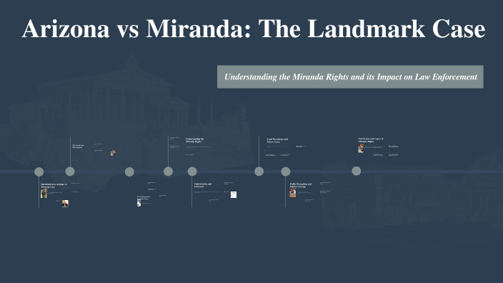 Arizona vs Miranda: The Landmark Case by Lijhon Xavier on Prezi