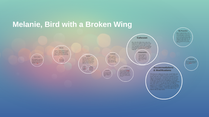 Melanie, Bird with a Broken Wing by Alyson Luciano on Prezi