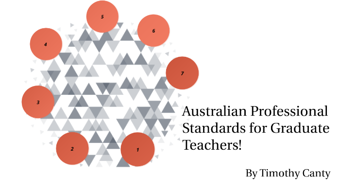 Australian Professional Standards for Graduate Teachers by Tim Canty on ...