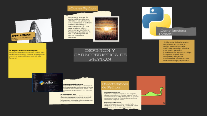 Definicion y caracteristicas de Python by Estaban Diaz on Prezi