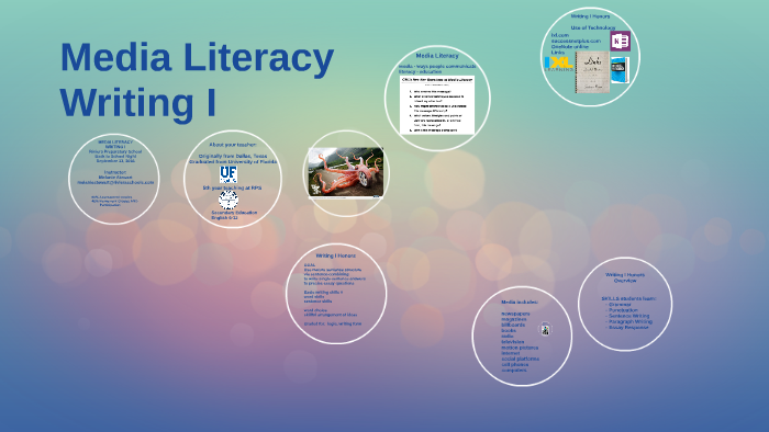 Media Literacy & Writing by Melanie Stewart on Prezi