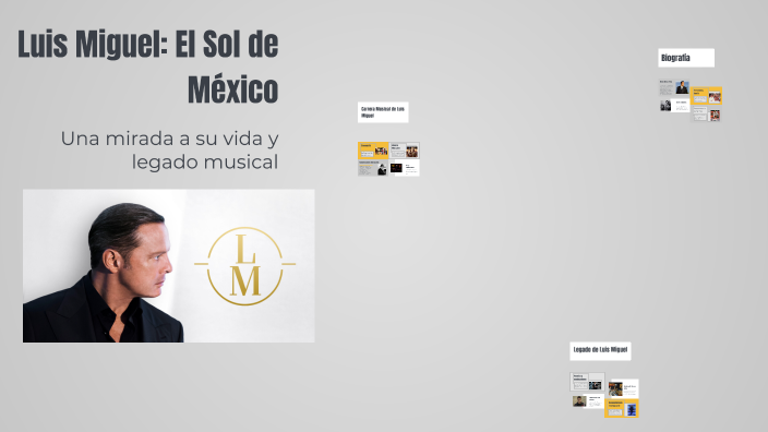 Luis Miguel: El Sol de México by Aimee Gutierrez on Prezi