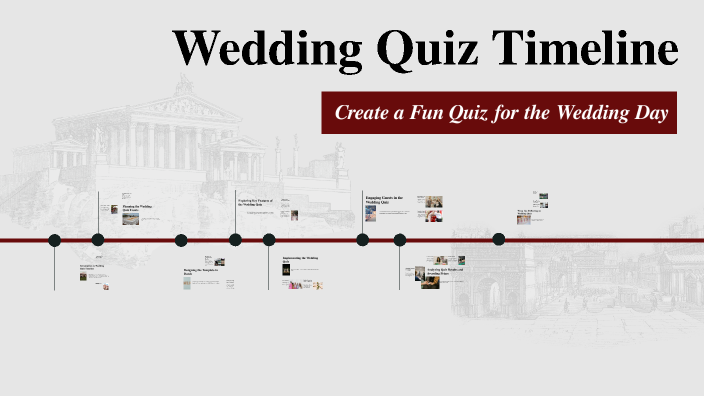 Wedding Quiz Timeline by Rogier on Prezi