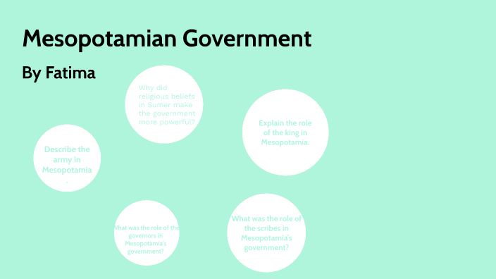 Mesopotamian Government by Fatimata Diagana on Prezi