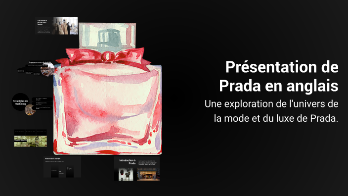 Présentation de Prada en anglais by simon santener on Prezi